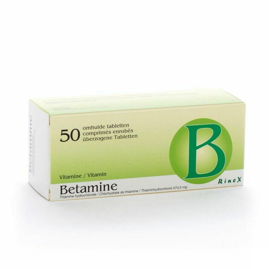 Betamine 500 Drag. 50 kopen - Pazzox, online apotheek zonder zorgen