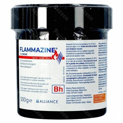 Flammazine 1% Crème 500g kopen - Pazzox, online apotheek
