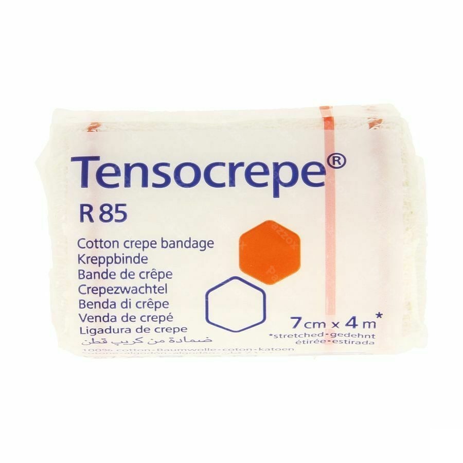 Tensocrepe 85gr 7cmx4m 1 P/s - Pazzox, pharmacie en ligne