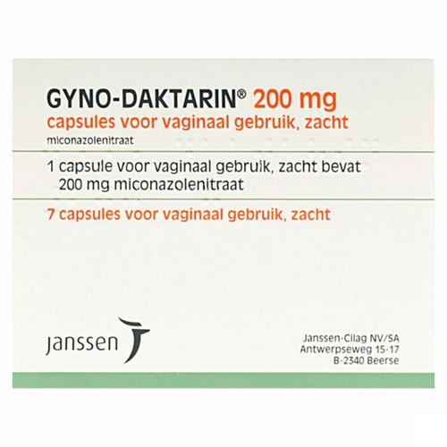Gyno-daktarin Ovule 7 X 200mg kopen - Pazzox, online apotheek