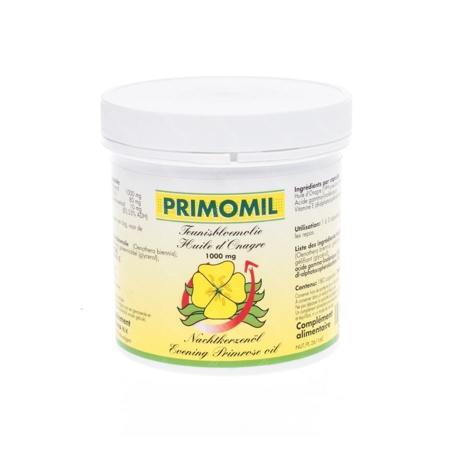Primomil Caps 180x1000mg Deba kopen - Pazzox, online apotheek