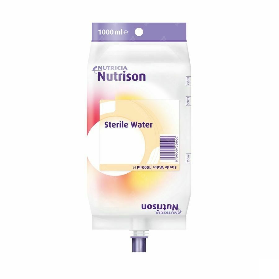 Nutrison Pack Steriel Water 1000ml kopen - Pazzox, online apotheek