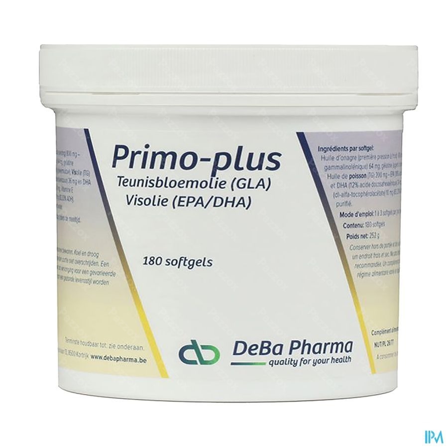 Primo-plus Caps 180 Deba kopen - Pazzox, online apotheek