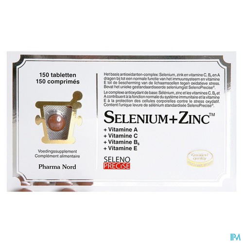 Selenium+Zinc 150 Tabletten kopen - Pazzox, online apotheek