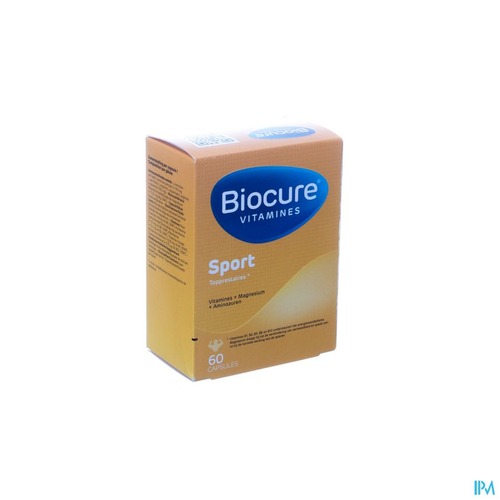 Biocure Vitamine Sport Caps 60 kopen - Pazzox, online apotheek