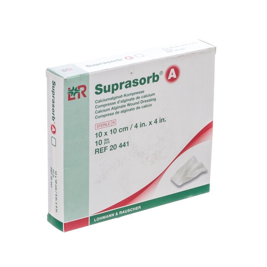 Suprasorb A Kp Steriel 10x10cm 10 20441 148148 kopen - Pazzox