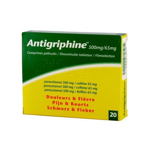 Antigriphine Comp 20 X 500mg kopen - Pazzox, online apotheek