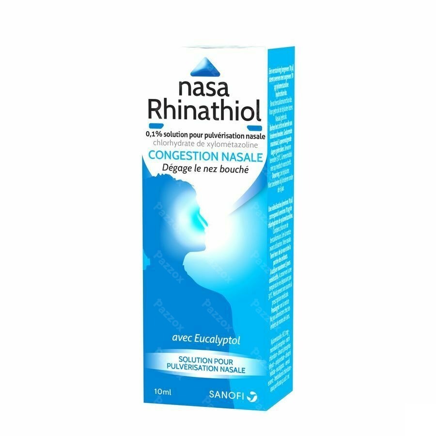 Nasa Rhinathiol 0,1% 10 ml - Pazzox, pharmacie en ligne pas de soucis