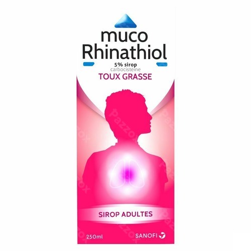 Muco Rhinathiol 5% Sir Ad 250ml - Pazzox, pharmacie en ligne