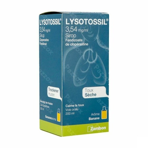 Lysotossil Sir. 200ml - Pazzox, pharmacie en ligne pas de soucis