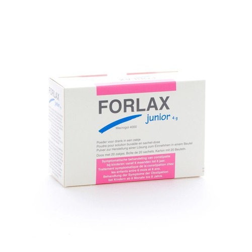 Forlax Junior 4g 20 Zakjes kopen - Pazzox, online apotheek
