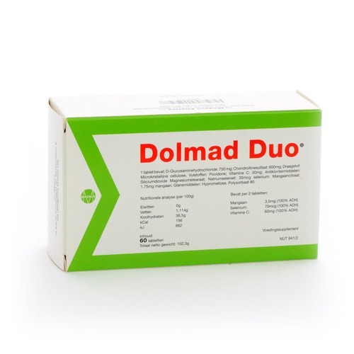 Dolmad Duo Tabl 60 kopen - Pazzox, online apotheek zonder zorgen