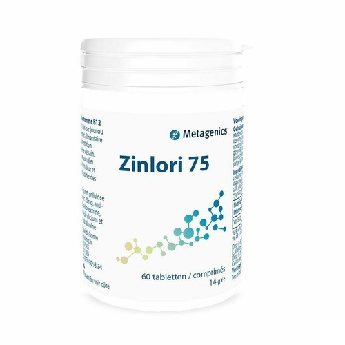 Zinlori 75 Tabl 60 4216 Metagenics kopen - Pazzox, online apotheek
