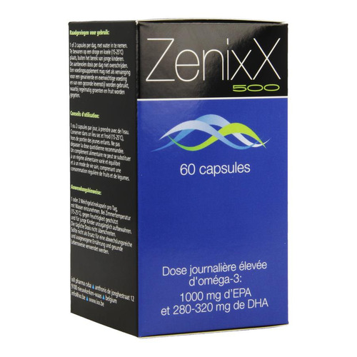 Zenixx 500 Caps 60x 500mg - Pazzox, pharmacie en ligne pas de soucis