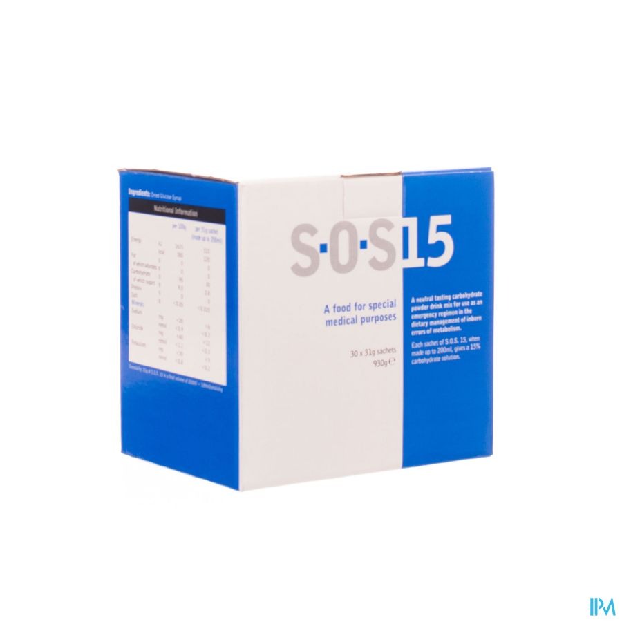 Sos 15 Pdr Zakje 30x31g kopen - Pazzox, online apotheek zonder zorgen