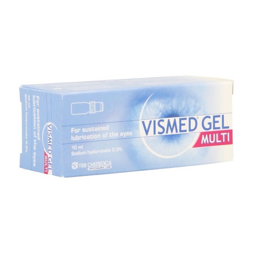 Vismed Gel Multi Bevochtigen Ogen 0,3% Fl 10ml kopen - Pazzox