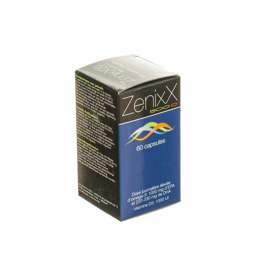 Zenixx 500 D Caps 60 - Pazzox, pharmacie en ligne pas de soucis