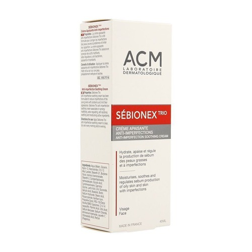 Sebionex Trio Creme Tube 40ml kopen - Pazzox, online apotheek