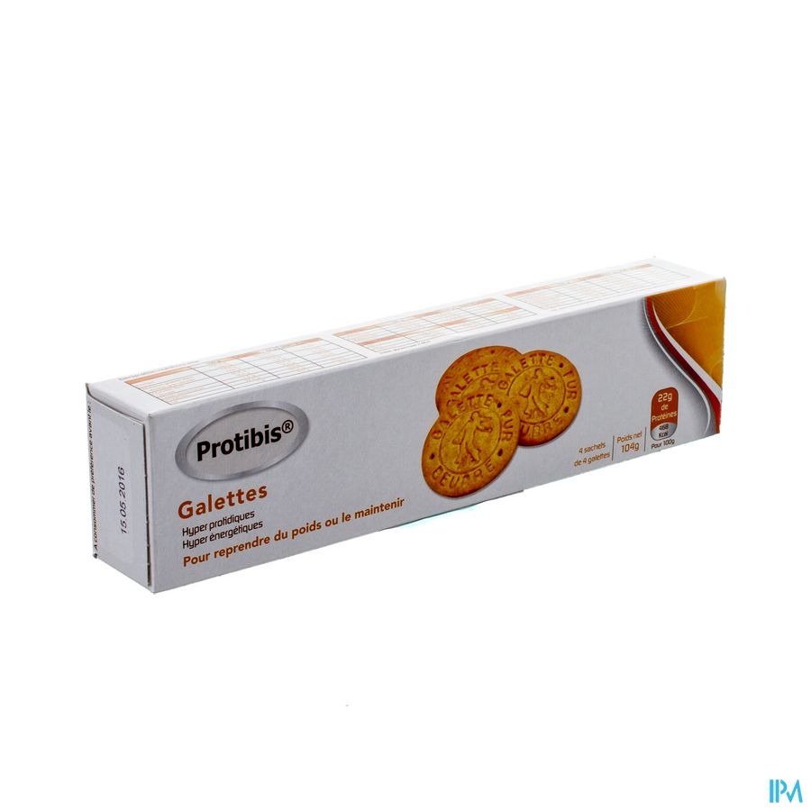 Protibis Biscuit Hp-hc Nature 4x4 - Pazzox, pharmacie en ligne