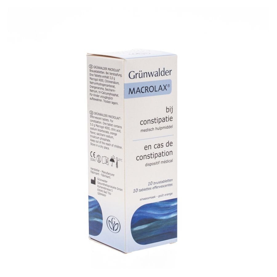 Grunwalder Macrolax Comp Eff. 10 - Pazzox, pharmacie en ligne