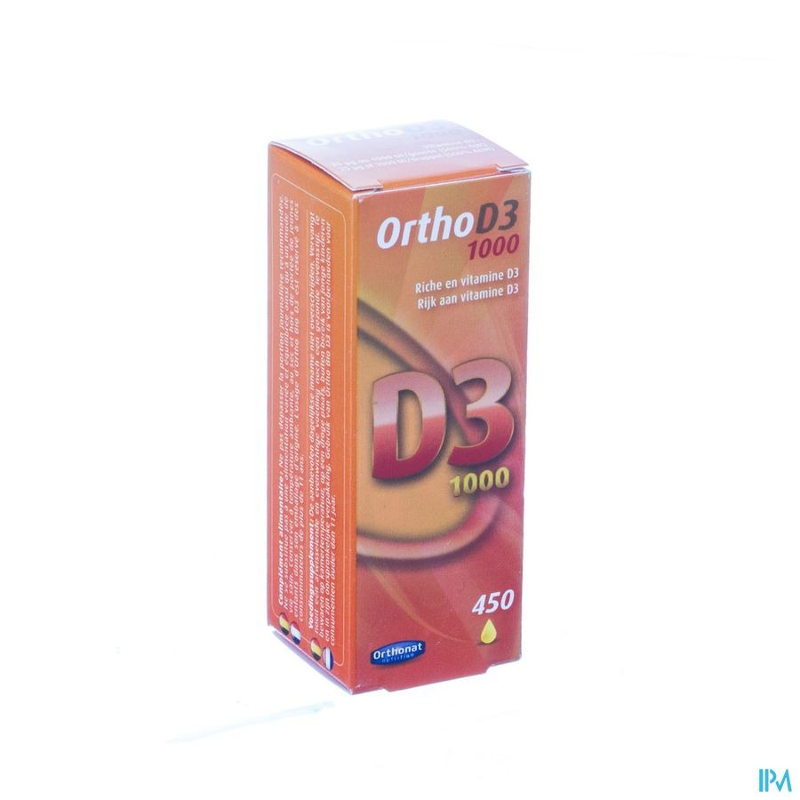 Ortho D3 1000ui 20ml Orthonat kopen - Pazzox, online apotheek