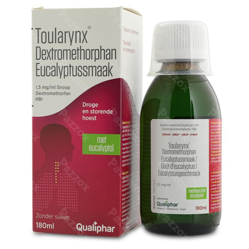 Toularynx Dextromethorphan Eucalyprussmaak Droge Hoest kopen - Pazzox
