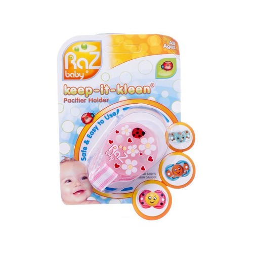 Raz Baby Keep It Clean Fopspeenhouder Roze kopen - Pazzox