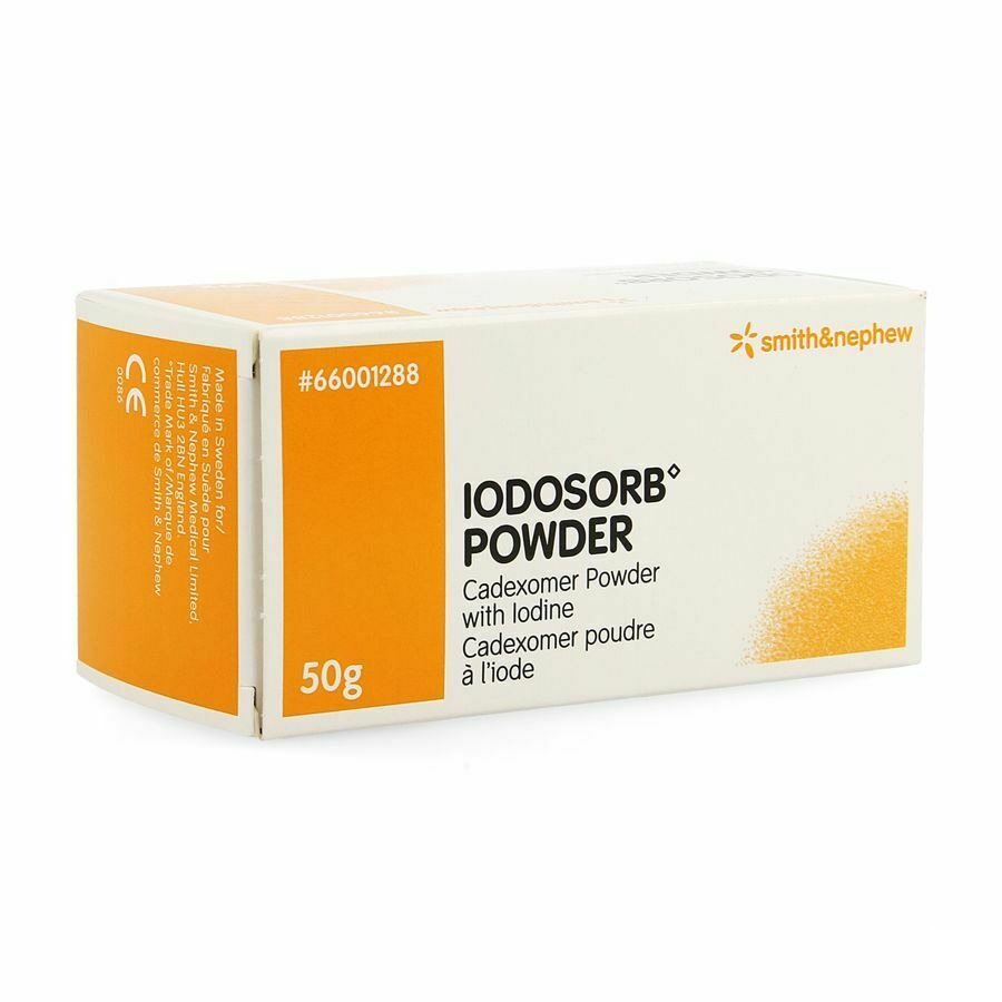 Iodosorb Powder Zakje 1x50g 66001288 kopen - Pazzox, online apotheek