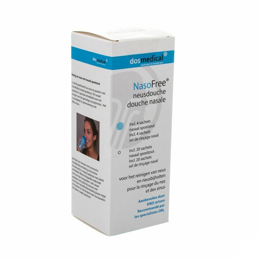 Nasofree Douche Nasale Fl + 4 Sach - Pazzox, pharmacie en ligne