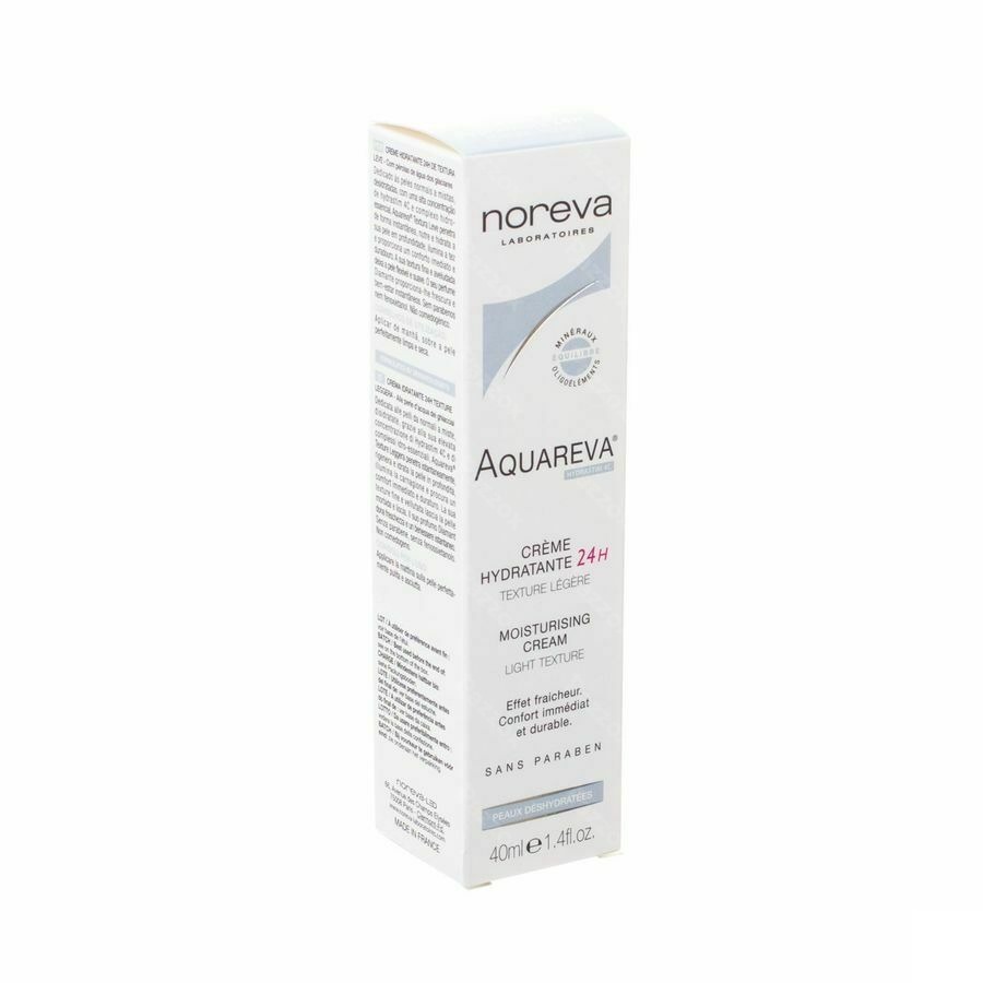 Aquareva Creme Hydra 24h Texture Legere Tube 40ml - Pazzox