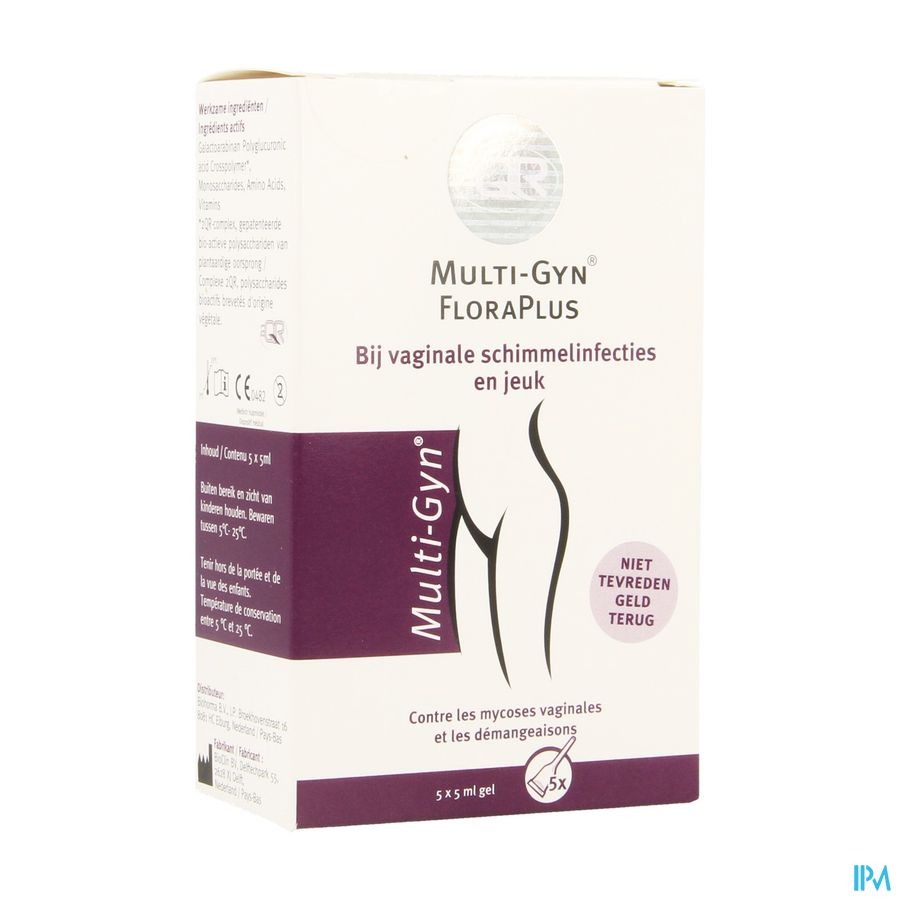 Multi-gyn Flora Plus Gel 5 X 5ml kopen - Pazzox, online apotheek