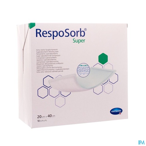 Resposorb Super 20x40cm 10 P/s kopen - Pazzox, online apotheek