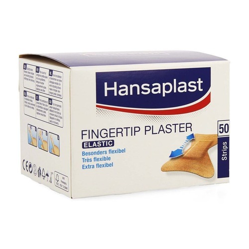 Hansaplast Elastic Fingertip Plaster Strips 50 kopen - Pazzox