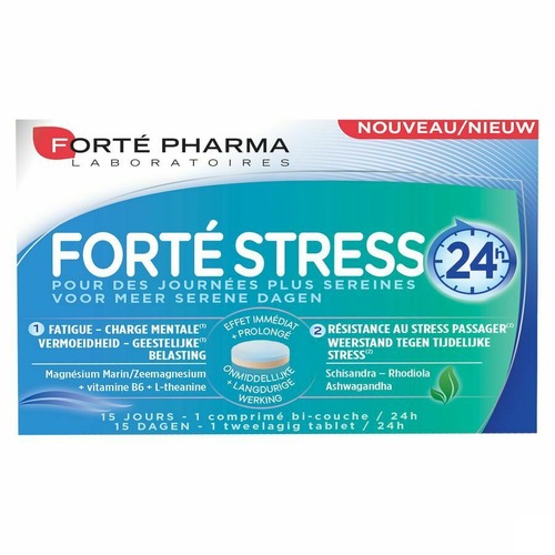Forté Pharma Forté Stress 24u 15 Tabletten kopen - Pazzox