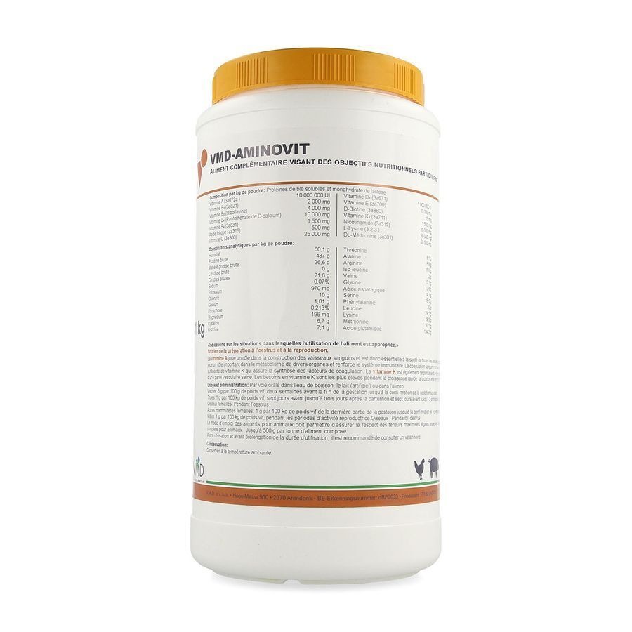 Aminovit Pdr 1kg Vmd - Pazzox, pharmacie en ligne pas de soucis