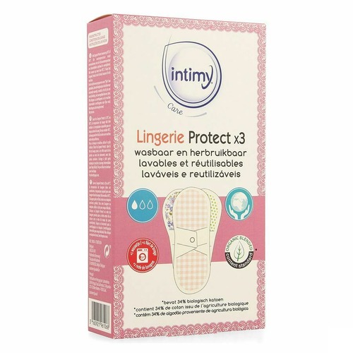 Intimy Protege Lingerie Coton Bio 3 - Pazzox, pharmacie en ligne