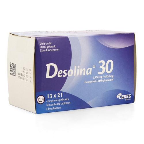 Desolina 30 0,150mg/0,030mg Filmomh Tabl 273 kopen - Pazzox
