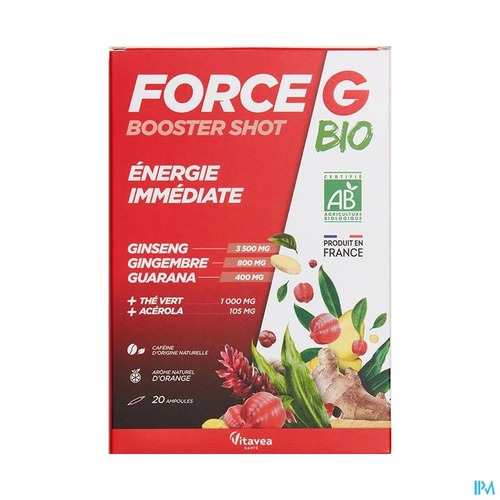 Force g Booster Shot Bio Amp 20 kopen - Pazzox, online apotheek