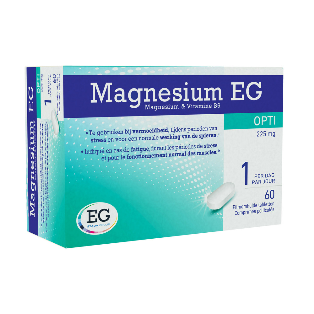 Magnesium EG Opti 225mg 60 Tabletten kopen - Pazzox, online apotheek