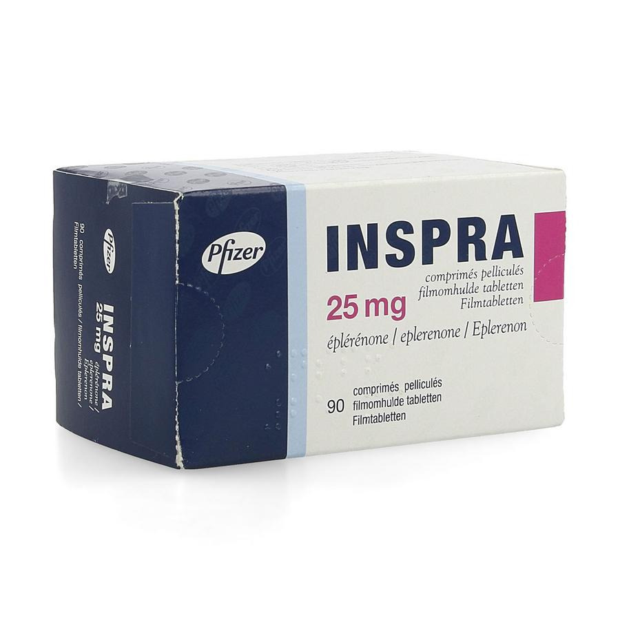 Inspra 25mg Comp Pell 90 X 25mg - Pazzox, pharmacie en ligne