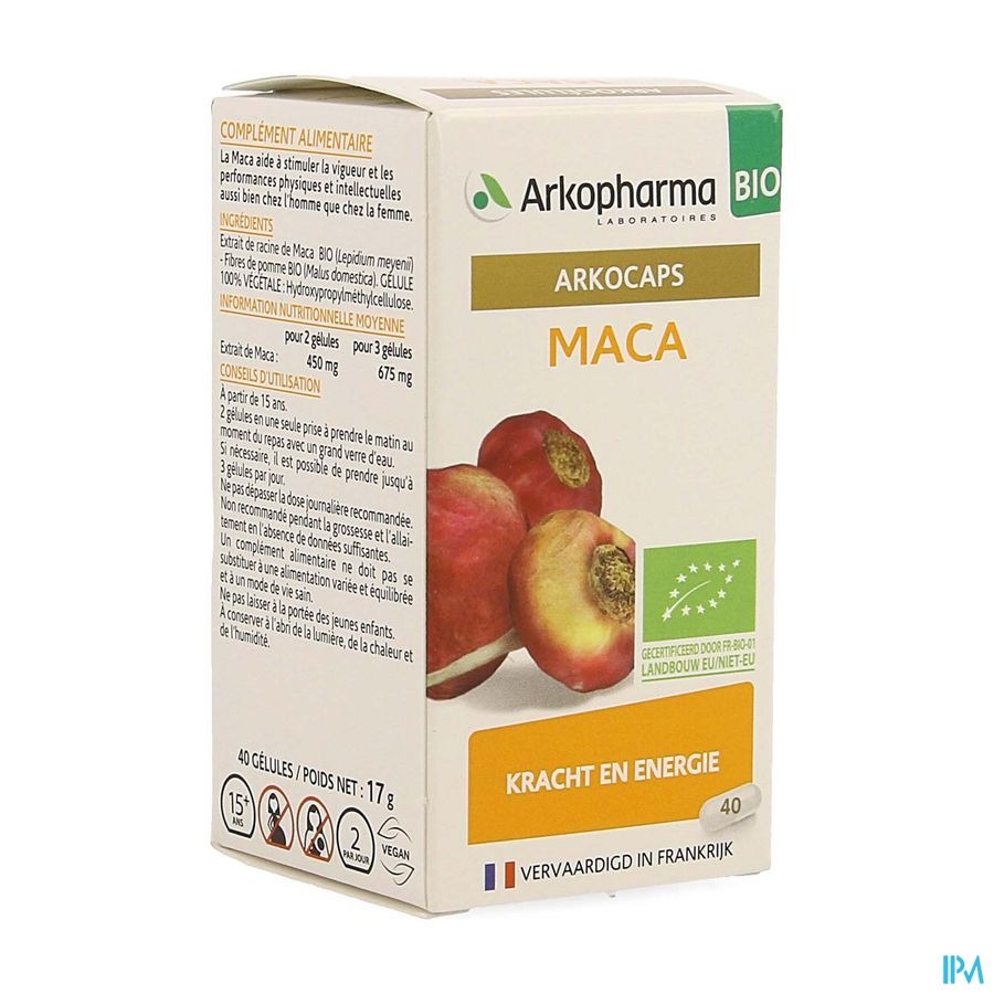 Arkocaps Maca Bio Caps 40 kopen - Pazzox, online apotheek