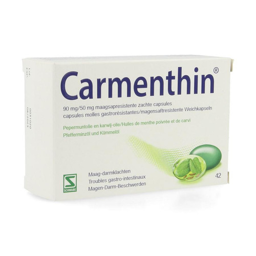 Carmenthin® 42 Capsules Molles Gastroresist. - Pazzox