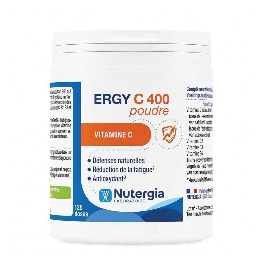 Ergy C 400 Pot 125g kopen - Pazzox, online apotheek zonder zorgen