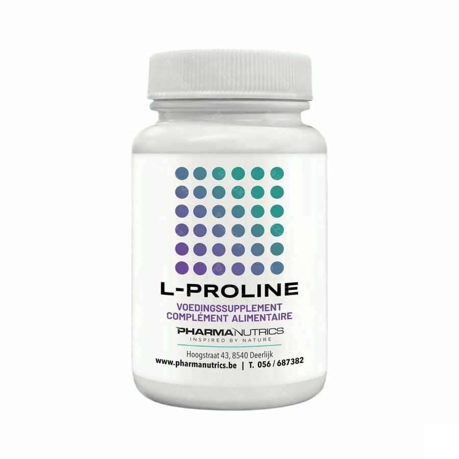 l-proline V-caps 60 Pharmanutrics kopen - Pazzox, online apotheek
