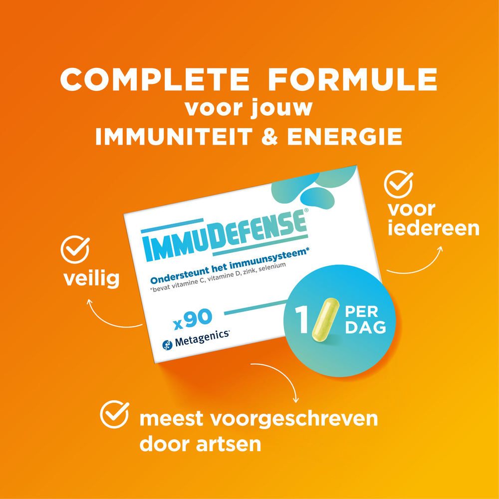 Metagenics ImmuDefense 90 capsules kopen - Pazzox, online apotheek
