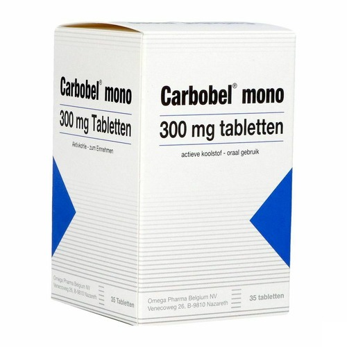 Carbobel Mono 300mg Comp 35 kopen - Pazzox, online apotheek