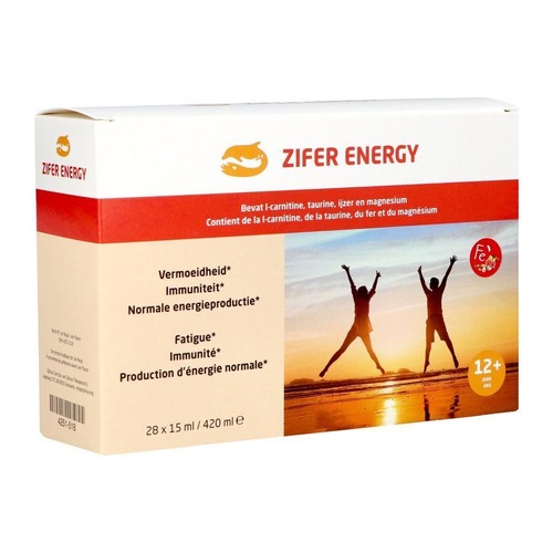 Zifer Energy 15ml 28 Flesjes kopen - Pazzox, online apotheek