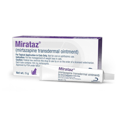 Mirataz 20mg/g Transdermale Zalf Kat Tube 5g kopen - Pazzox