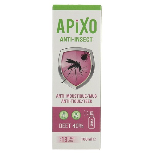 Apixo Anti-insecten DEET 40% Spray 100ml kopen - Pazzox