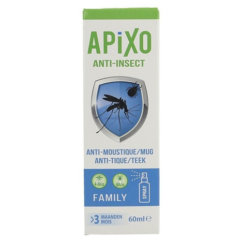 Apixo Anti-insect Family Spray 60ml kopen - Pazzox, online apotheek
